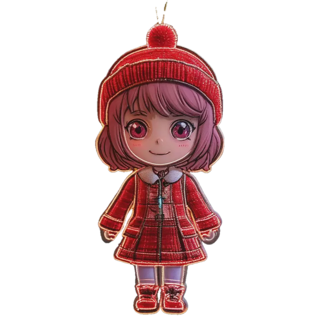 "Natsuki Doki Doki Literature Club with red hat, minifigure" — image ...