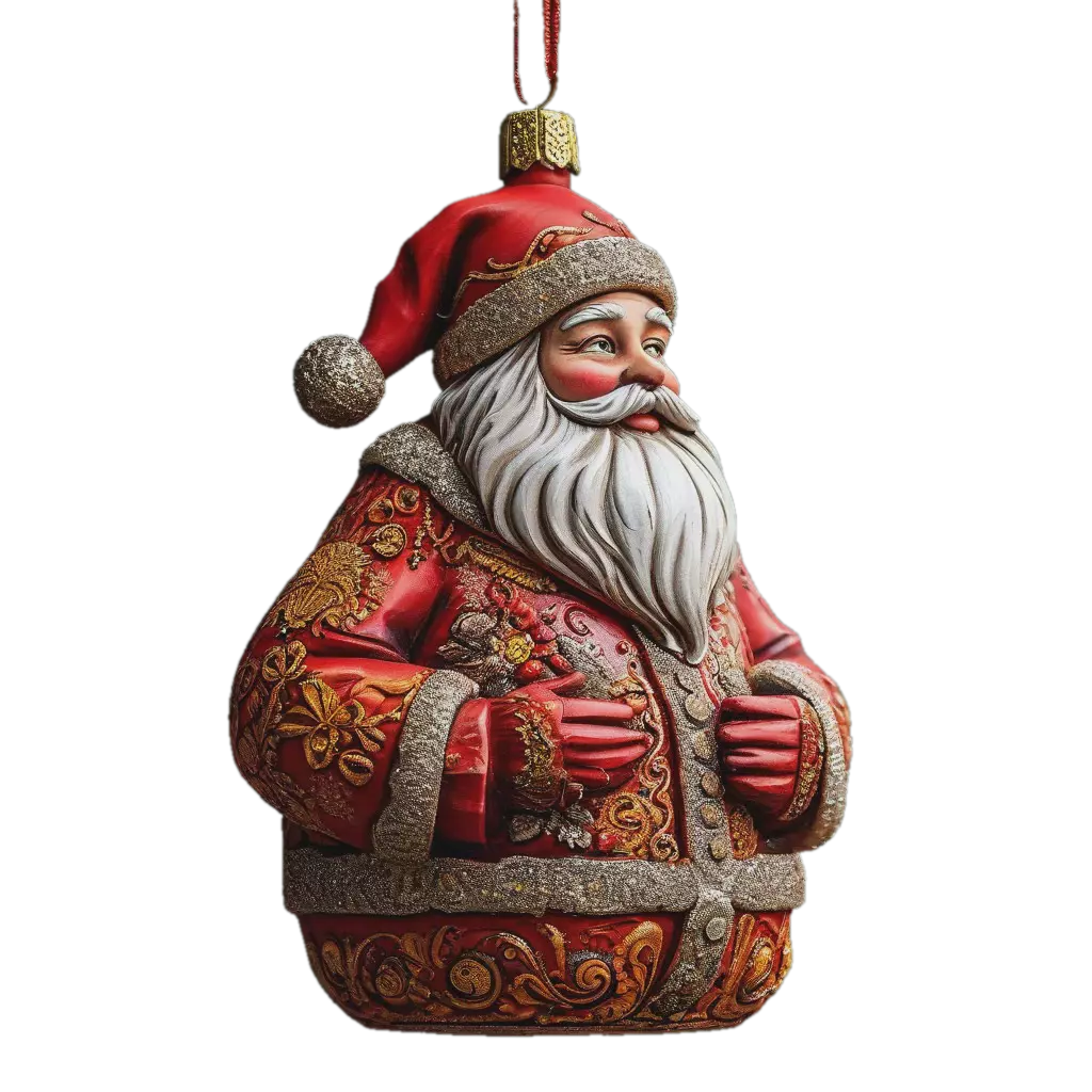 "Santa Claus in the desert" — image created in Shedevrum