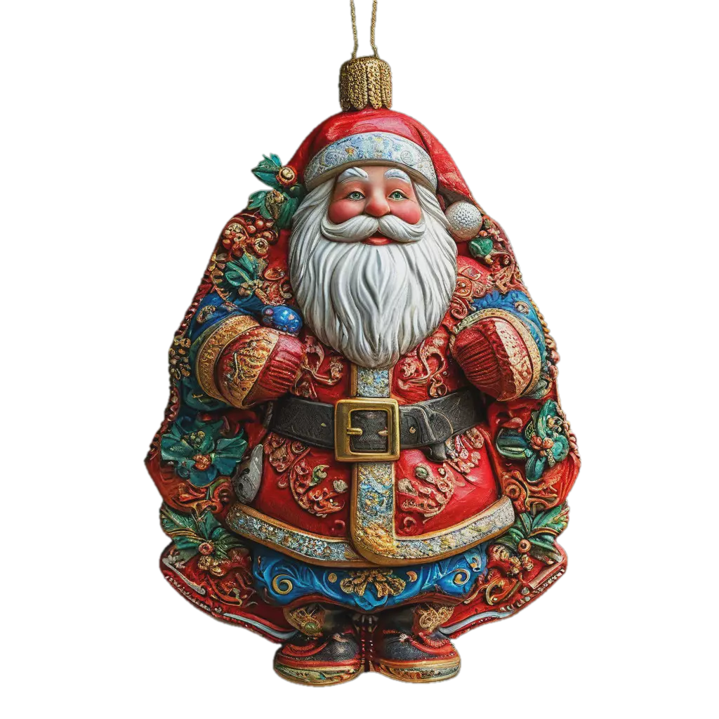 "Santa Claus is fabulous" — image created in Shedevrum