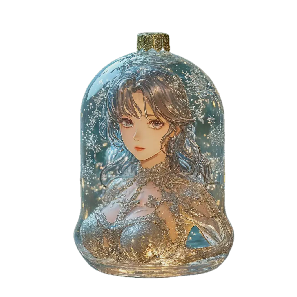 "Beautiful big anime action figure" — image created in Shedevrum