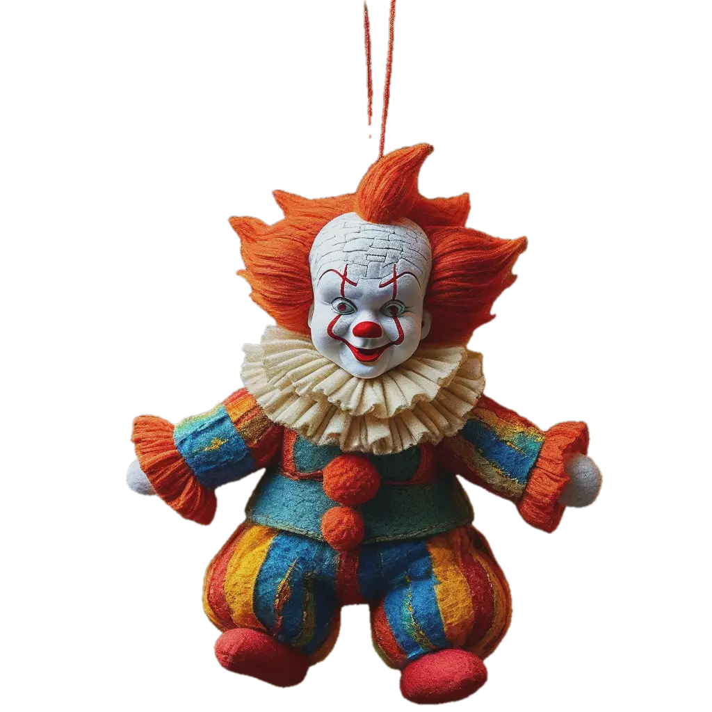 "Realistic hyper digital three-dimensional Christmas Tree Toy"Pennywise ...