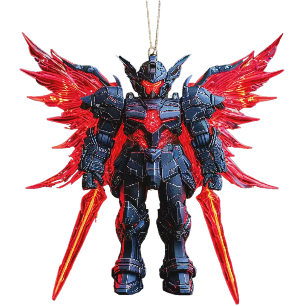 "There is an Omega Core plate on the chest, the Omega Core is a red ...