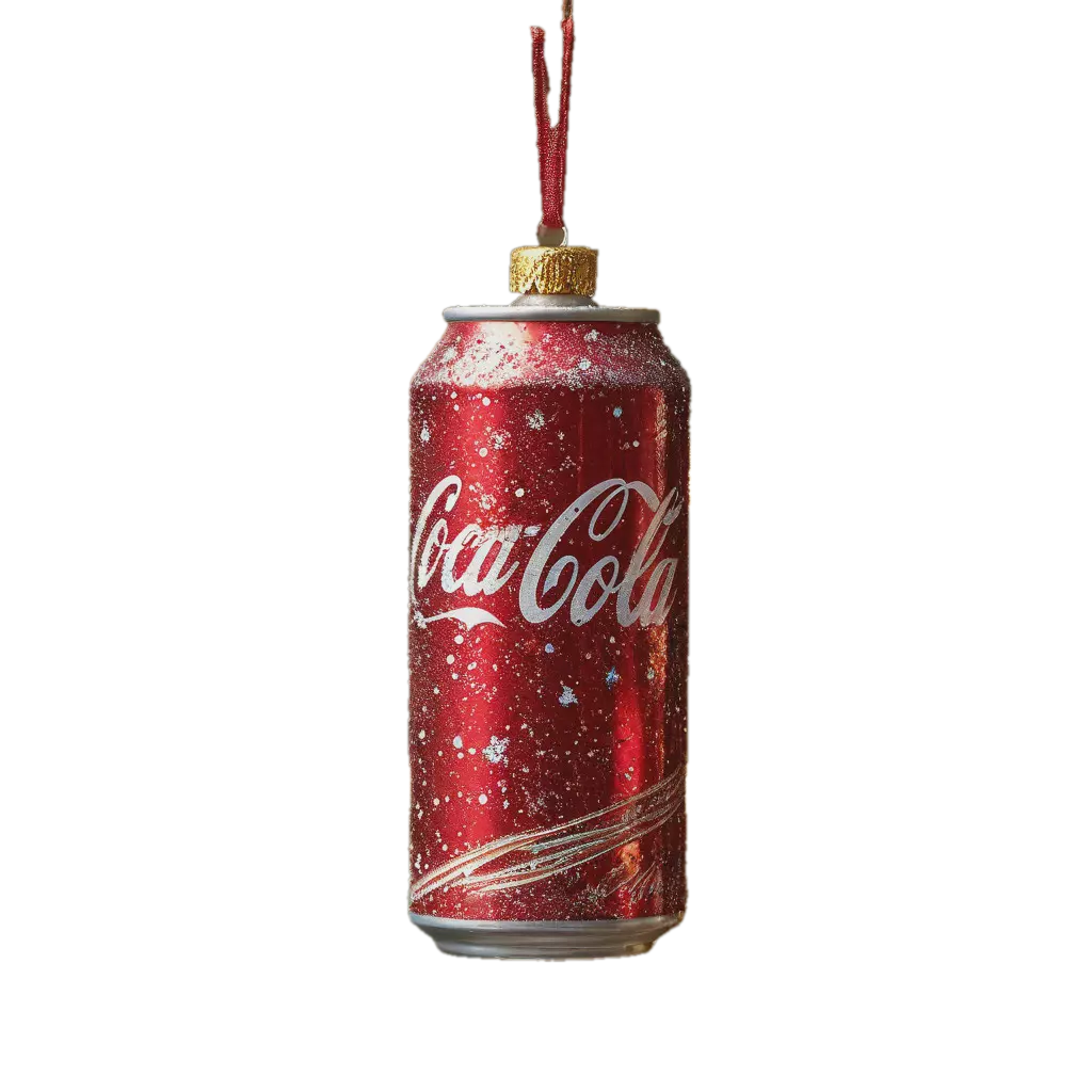 "A fluffy can of Coca Cola" — image created in Shedevrum