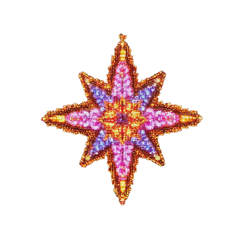 "The Star of the World" — image created in Shedevrum