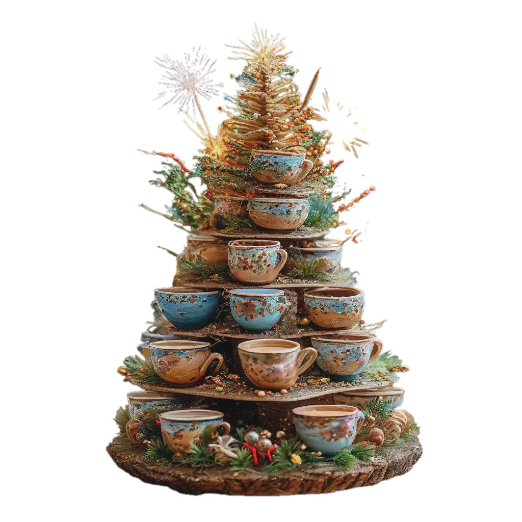 "The crystallization of the juniper micro landscape in a pyramid of ...