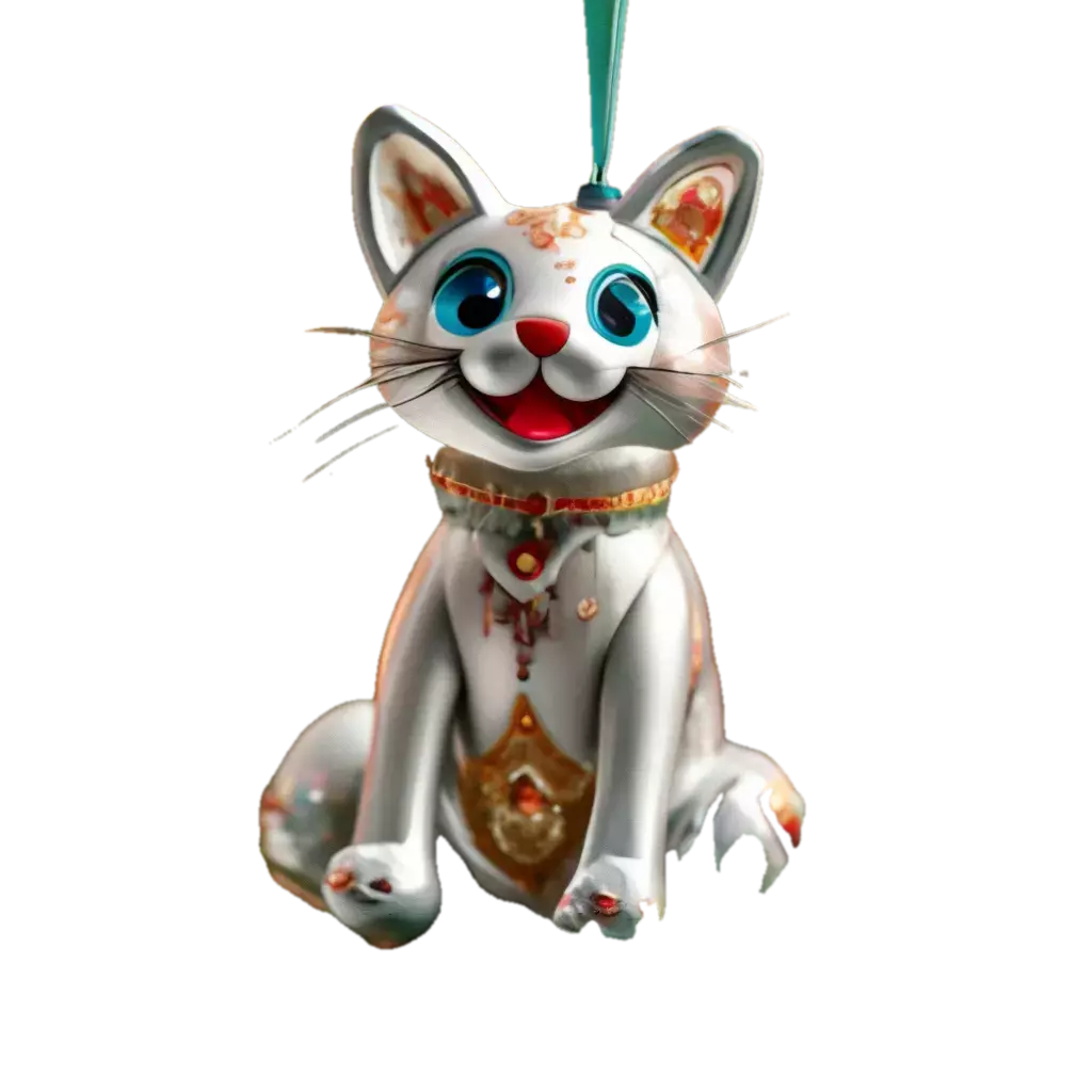 "The Vaquita smiles and sits with the cat smiling" — image created in ...